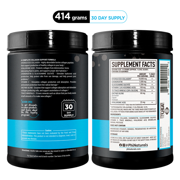 Collagen Complete - Powder Supplement – phinaturals
